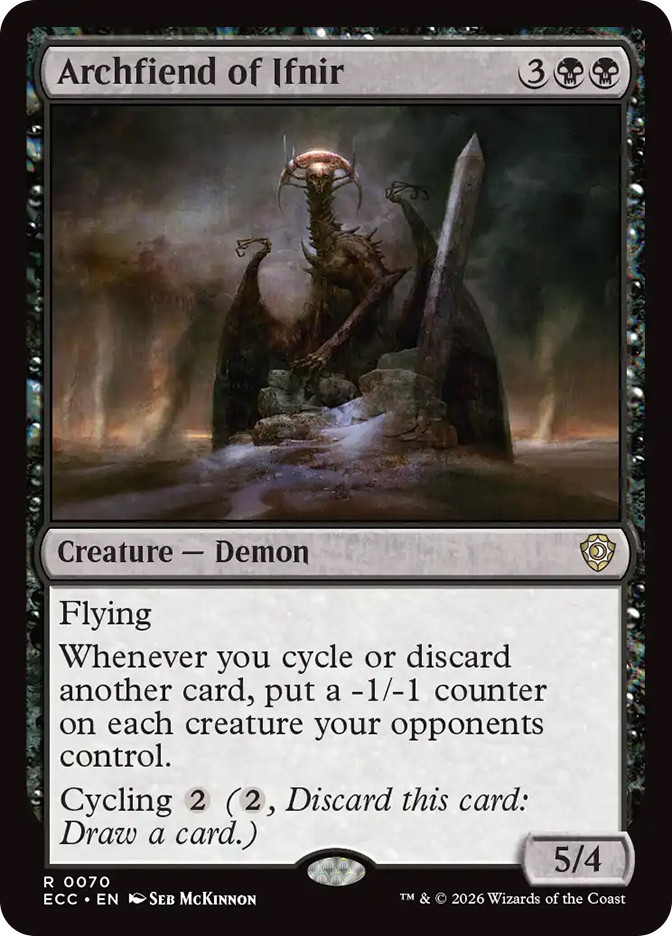 Archfiend of Ifnir | Lorwyn Eclipsed Commander | Star City Games