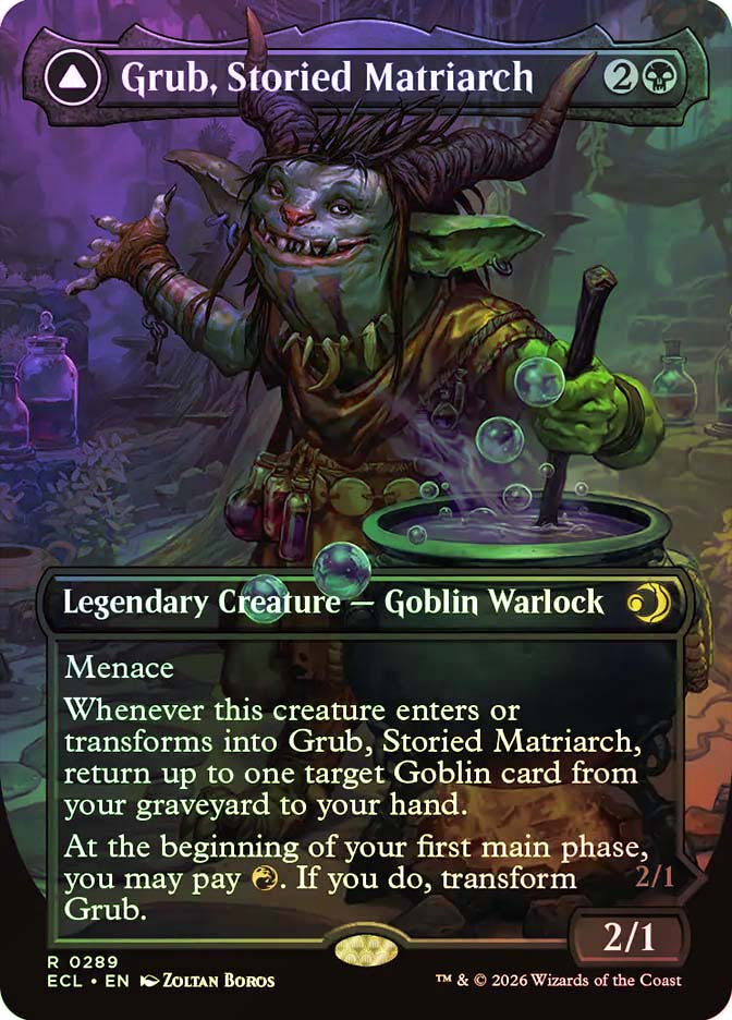 Grub, Storied Matriarch // Grub, Notorious Auntie | Lorwyn Eclipsed ...