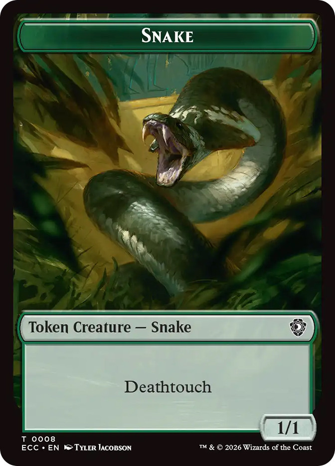 {Scarecrow Token} // {Snake Token} | Lorwyn Eclipsed Commander | Star ...