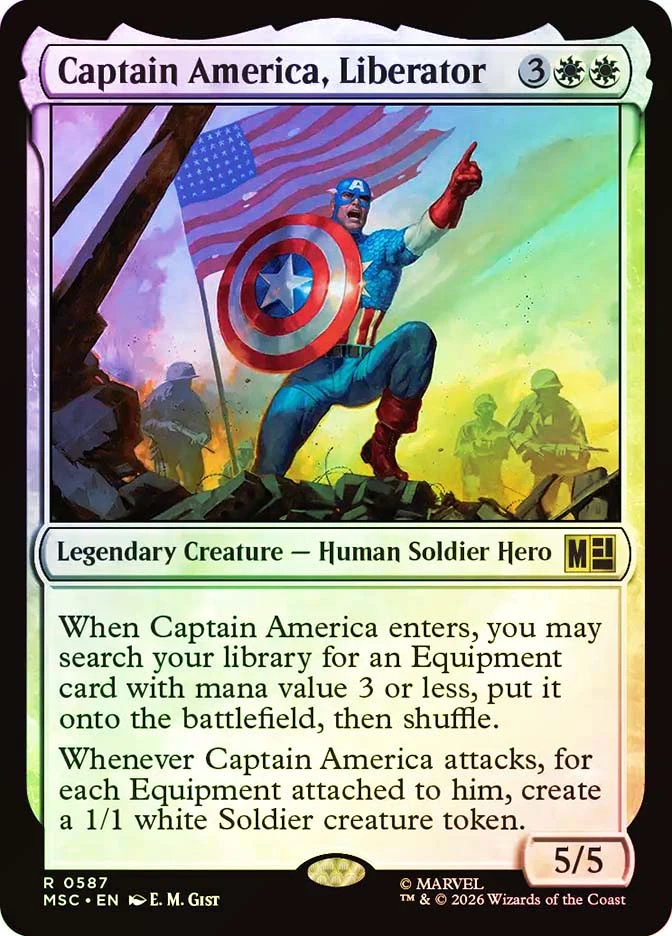 Captain America, Liberator | Marvel Super Heroes Commander | Star City ...