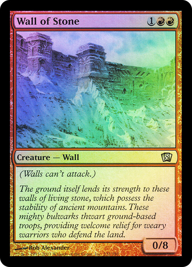 Wall of Stone | 8th Edition | Star City Games