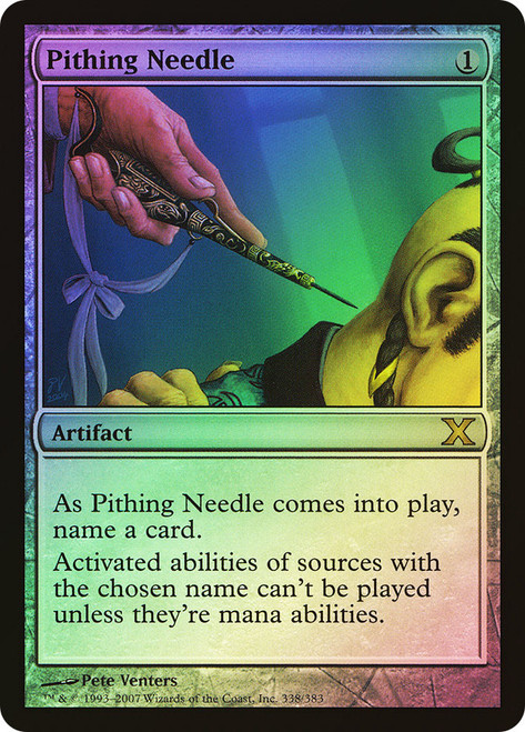 Pithing Needle | 10th Edition - Russian | Star City Games