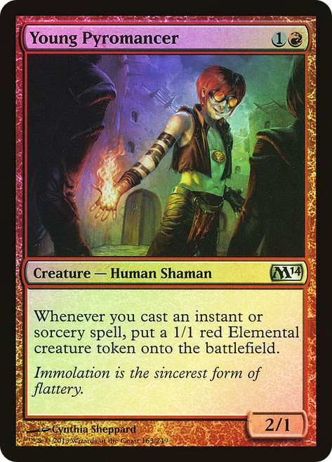 Young Pyromancer | Magic 2014 - French | Star City Games