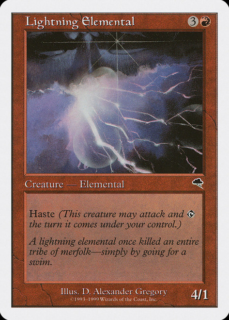 lightning elemental art