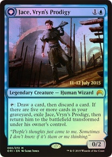 Jace, Vryn's Prodigy // Jace, Telepath Unbound (Prerelease) (Magic ...