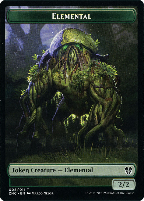 {Elemental Token} (2/2) // {Elemental Token} (5/5) | Zendikar Rising ...