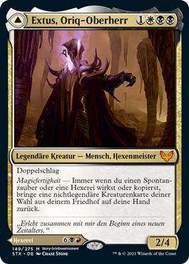 Extus, Oriq Overlord // Awaken the Blood Avatar | Strixhaven: School of ...
