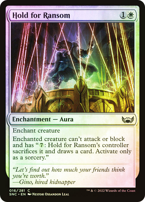 Hold for Ransom | Streets of New Capenna - Italian | Star City Games