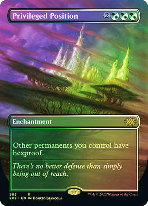 Privileged Position (Borderless) | Double Masters 2022 - Variants ...