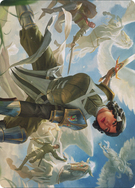 {Resolute Reinforcements Art Card} | Art Series: Dominaria United ...