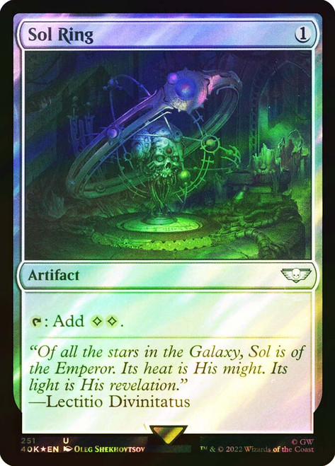 Sol Ring (#250) | Warhammer 40,000 Commander | Star City Games