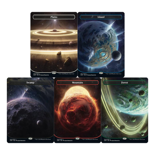 MTG Unfinity Planetary Basic Lands - Star City Games