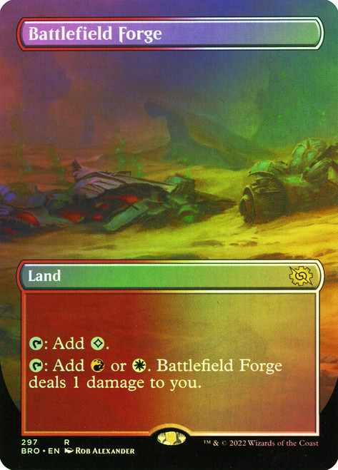 Battlefield Forge (Borderless) | The Brothers' War - Variants | Star ...