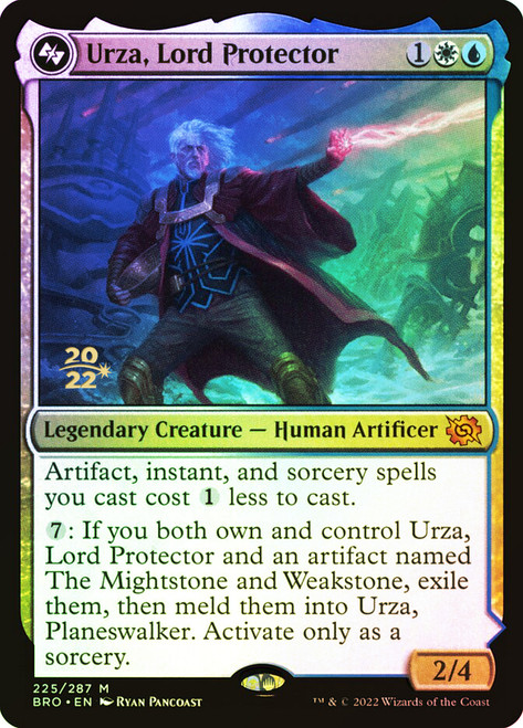 Urza, Lord Protector // Urza, Planeswalker (Top) | The Brothers' War ...