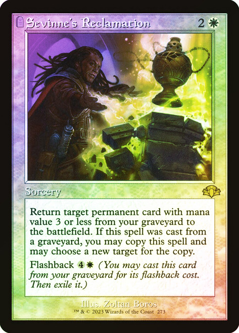 Sevinne's Reclamation (Retro Frame) | Dominaria Remastered - Retro Frame | Star City Games