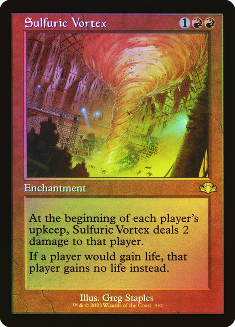 Sulfuric Vortex (Retro Frame) | Dominaria Remastered - Retro Frame | Star City Games
