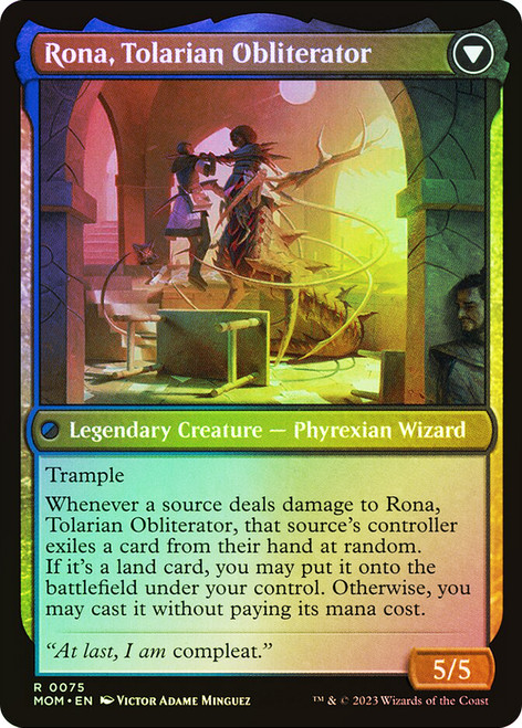 Rona, Herald of Invasion // Rona, Tolarian Obliterator | March of the ...