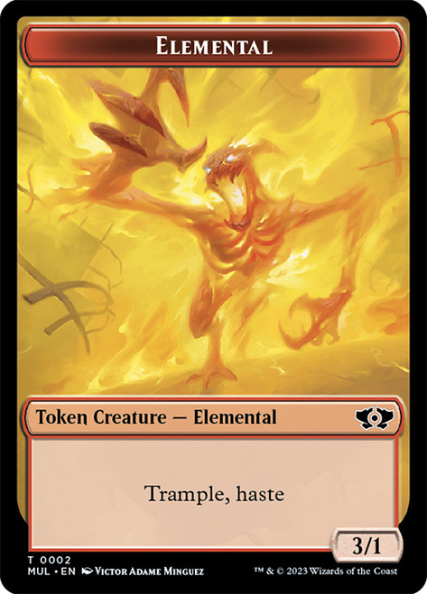 {Elemental Token} (Red) | Multiverse Legends | Star City Games