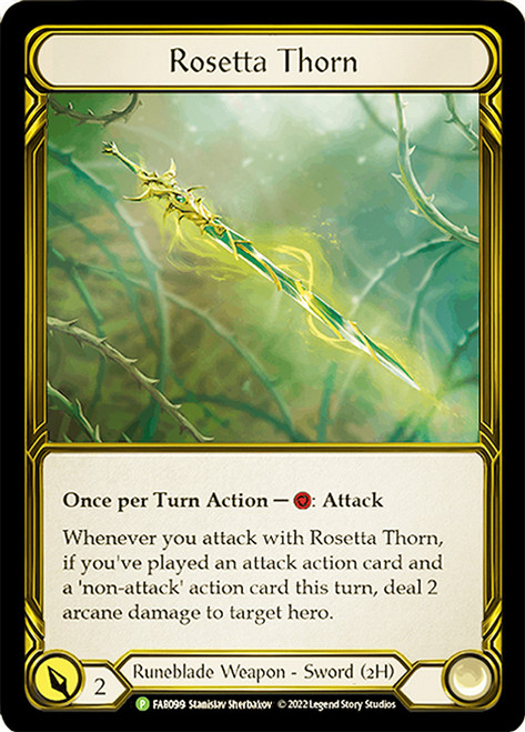 Rosetta Thorn | Briar Blitz Deck | Star City Games
