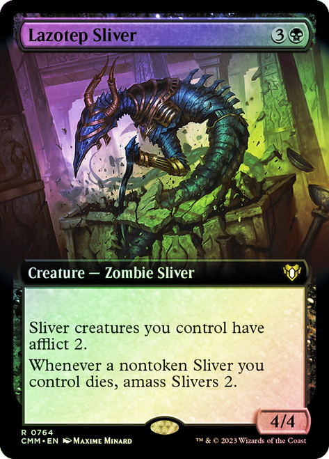 Hatchery Sliver (Extended Art) | Commander Masters - Variants | Star ...