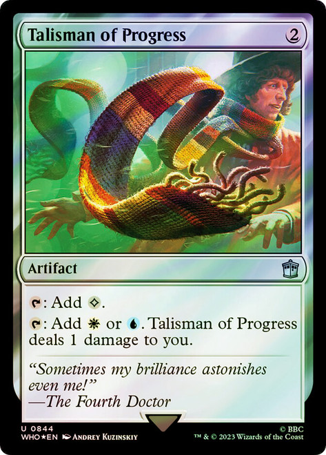 Talisman of Unity (Surge Foil) | Doctor Who Commander - Alternate Foil ...