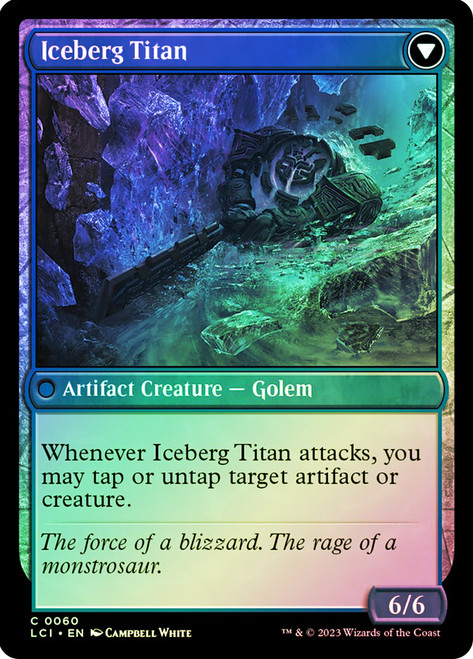 Inverted Iceberg // Iceberg Titan | The Lost Caverns of Ixalan | Star ...