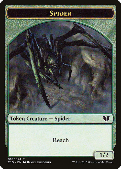 {Saproling Token} // {Spider Token} | Commander 2015 | Star City Games
