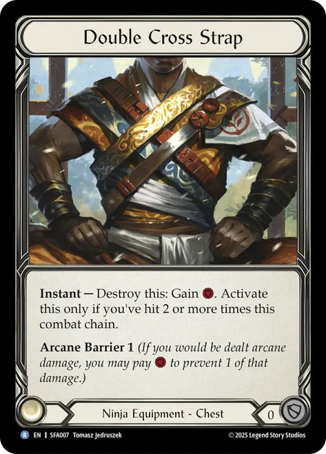 Double Cross Strap | Fai Silver Age Deck | Star City Games