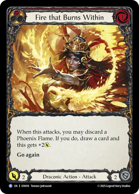 Fire that Burns Within | Fai Silver Age Deck | Star City Games