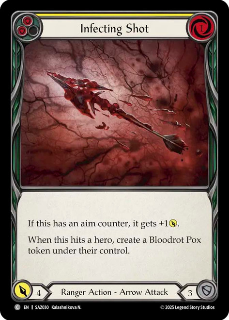 Infecting Shot (Yellow) | Azalea Silver Age Deck | Star City Games