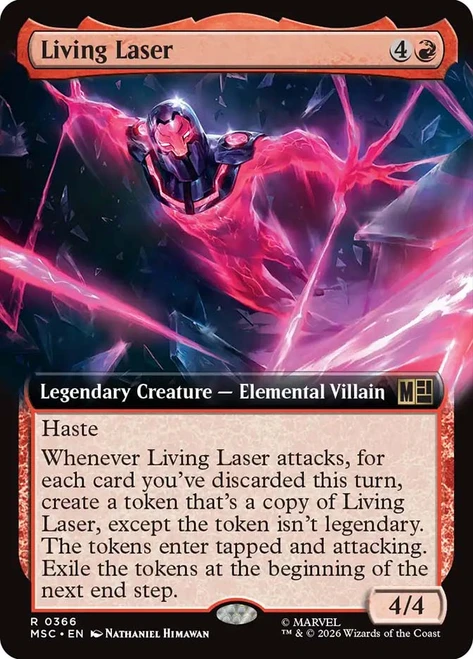 Living Laser | Marvel Super Heroes Commander | Star City Games