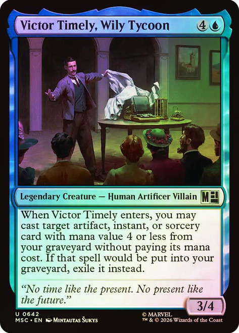 Victor Timely, Wily Tycoon | Marvel Super Heroes Commander | Star City ...
