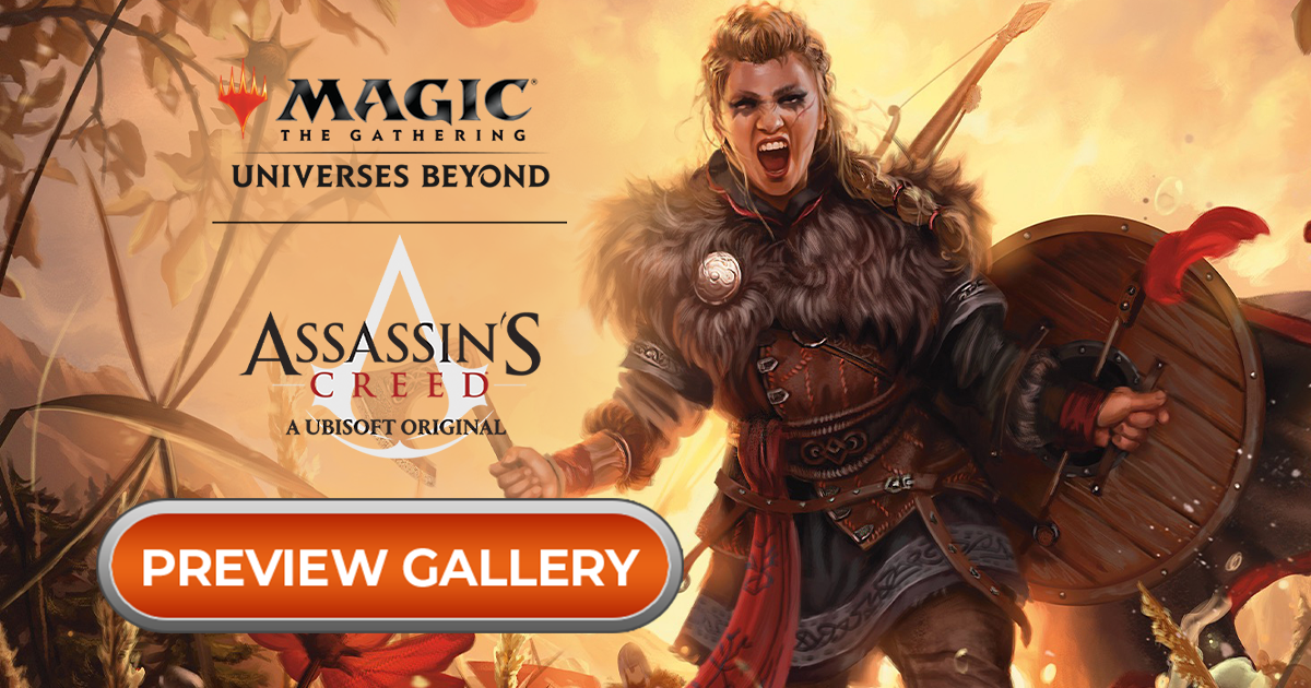 Assassin's Creed Spoilers, Teasers, Leaks, Previews and Card Lists for Sale