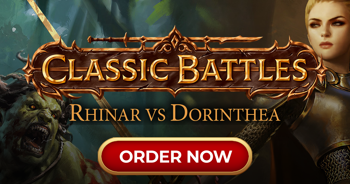 Flesh and Blood - Classic Battles: Rhinar vs Dorinthea - Singles - Star ...