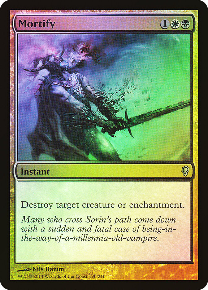 mortify mtg foil