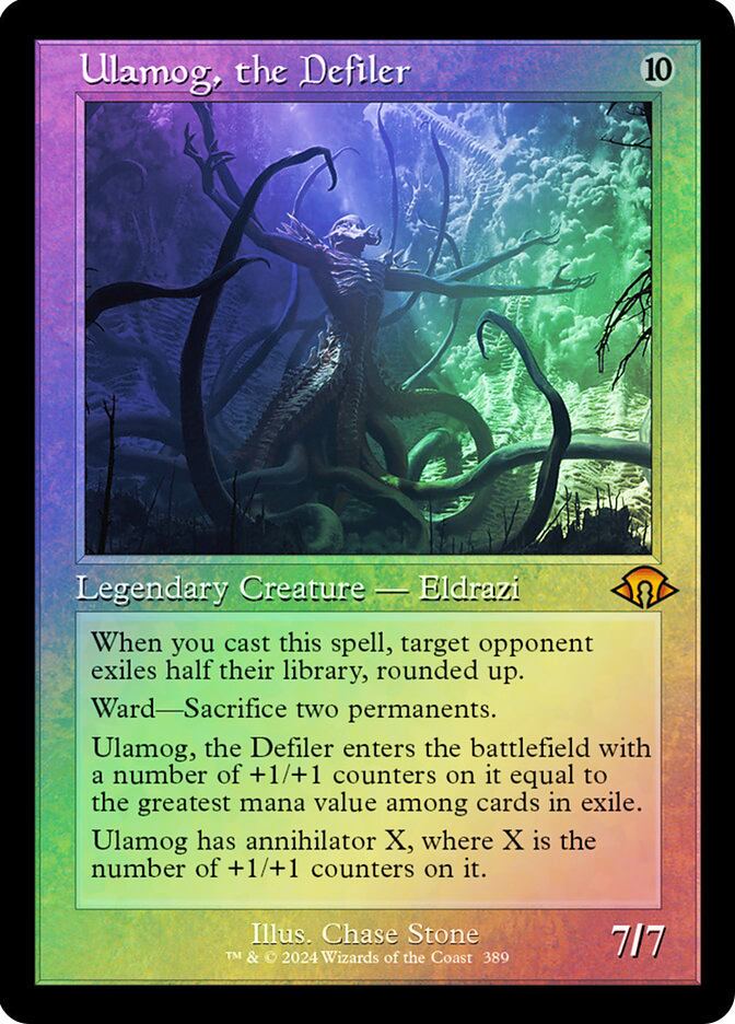 Ulamog Art MTG 1x Pathrazer Of Ulamog Rise Of The Eldrazi Modern Magic