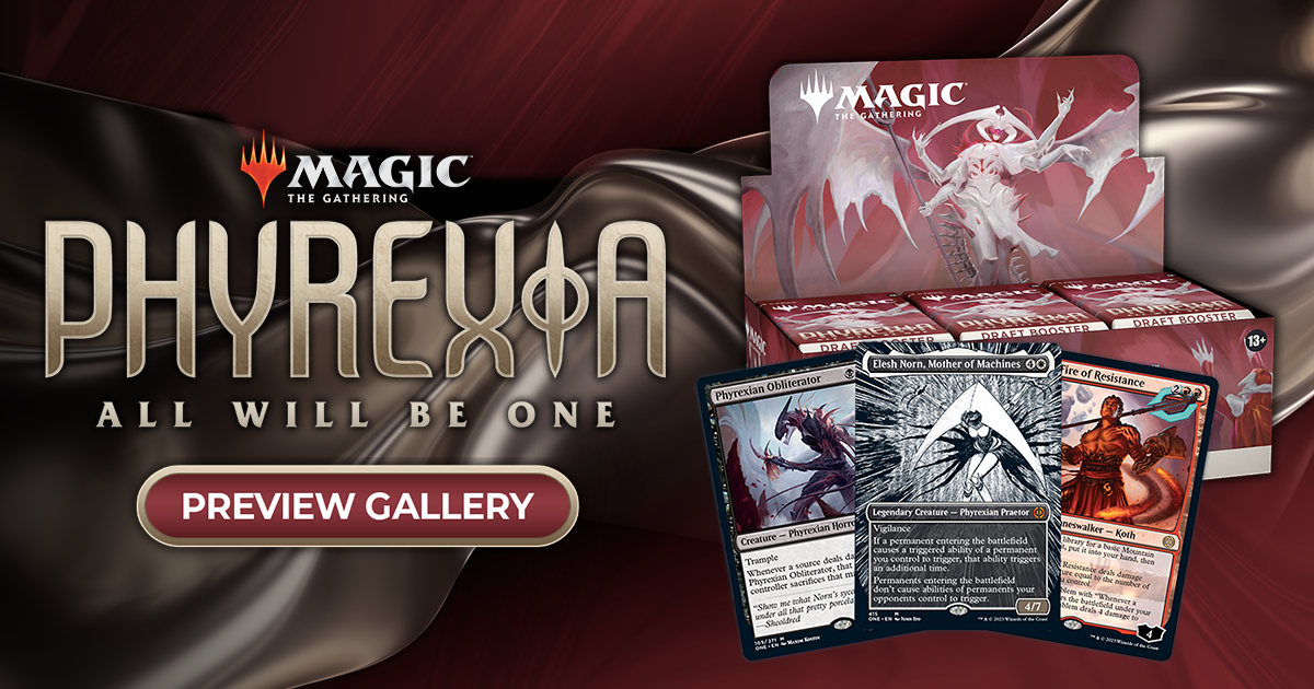 Phyrexia: All Will Be One Spoilers, Teasers, Leaks, Previews and Card Lists for Sale
