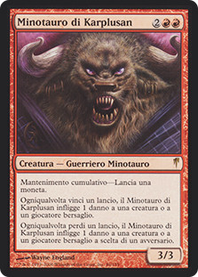 Karplusan Minotaur | Coldsnap - Italian | Star City Games