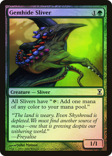 Gemhide Sliver | Time Spiral | Star City Games