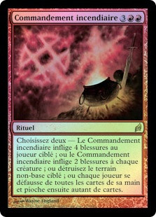 Incendiary Command | Lorwyn - French | Star City Games