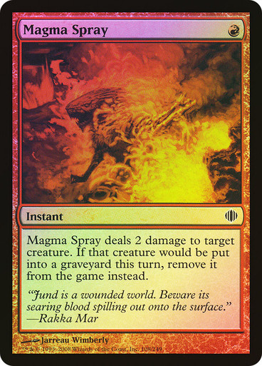 Magma Spray | Shards of Alara | Star City Games