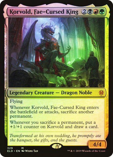 Korvold, Fae-Cursed King | Throne of Eldraine | Star City Games