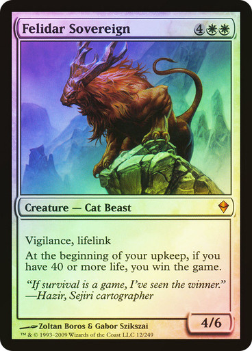 Felidar Sovereign | Zendikar | Star City Games