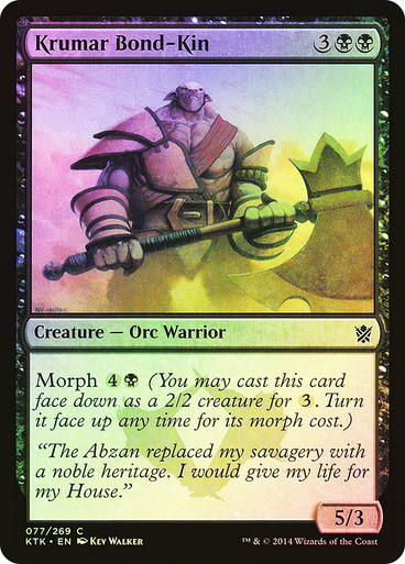 Krumar Bond-Kin | Khans of Tarkir | Star City Games