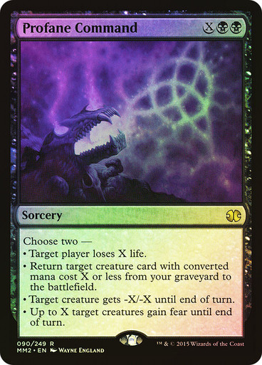 Profane Command | Modern Masters 2015 | Star City Games