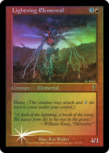 Lightning Elemental | 7th Edition | Star City Games