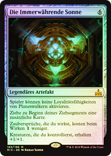 The Immortal Sun | Rivals of Ixalan - German | Star City Games