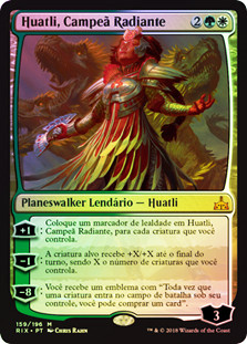 Huatli, Radiant Champion | Rivals of Ixalan - Portuguese | Star City Games