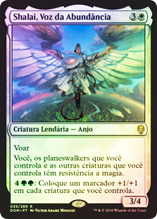 Shalai, Voice of Plenty | Dominaria - Portuguese | Star City Games