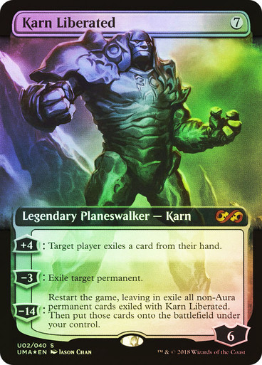 Karn Liberated (Extended Art) | Ultimate Masters - Variants | Star City ...